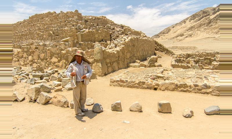 2018 Peru Visitor Guide: Lost Pyramid of Caral, Peru