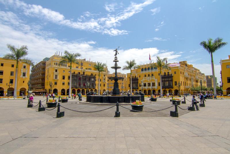 2023 Peru Visitor Guide: Main Square Lima, Peru