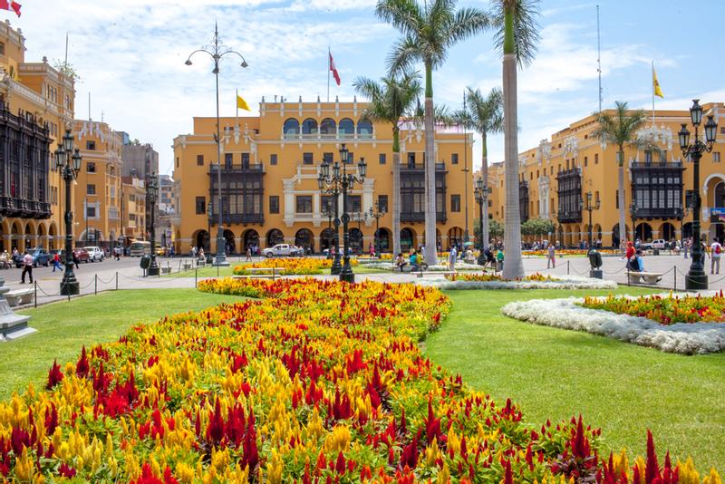 2023 Peru Visitor Guide: Main Square Lima, Peru