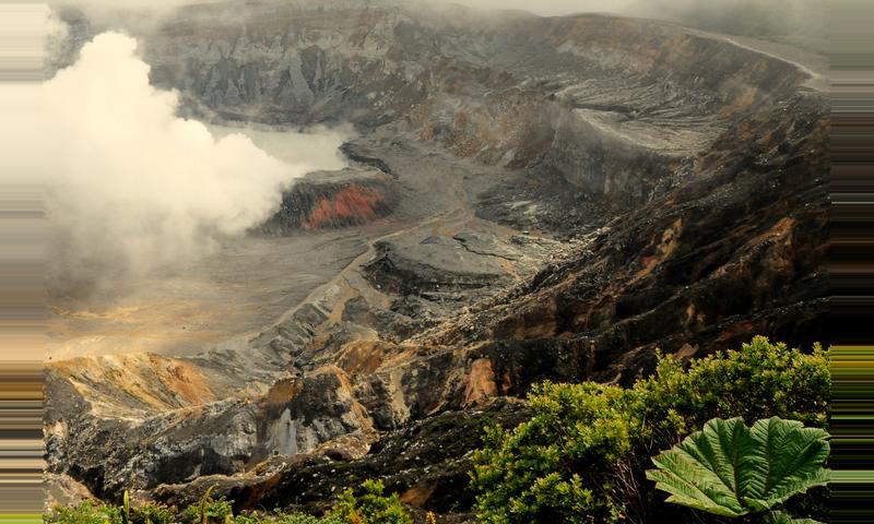 Profile - Poas Volcano National Park, Costa Rica