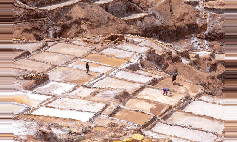 2018 Peru Visitor Guide: Salt Mines of Maras, Peru