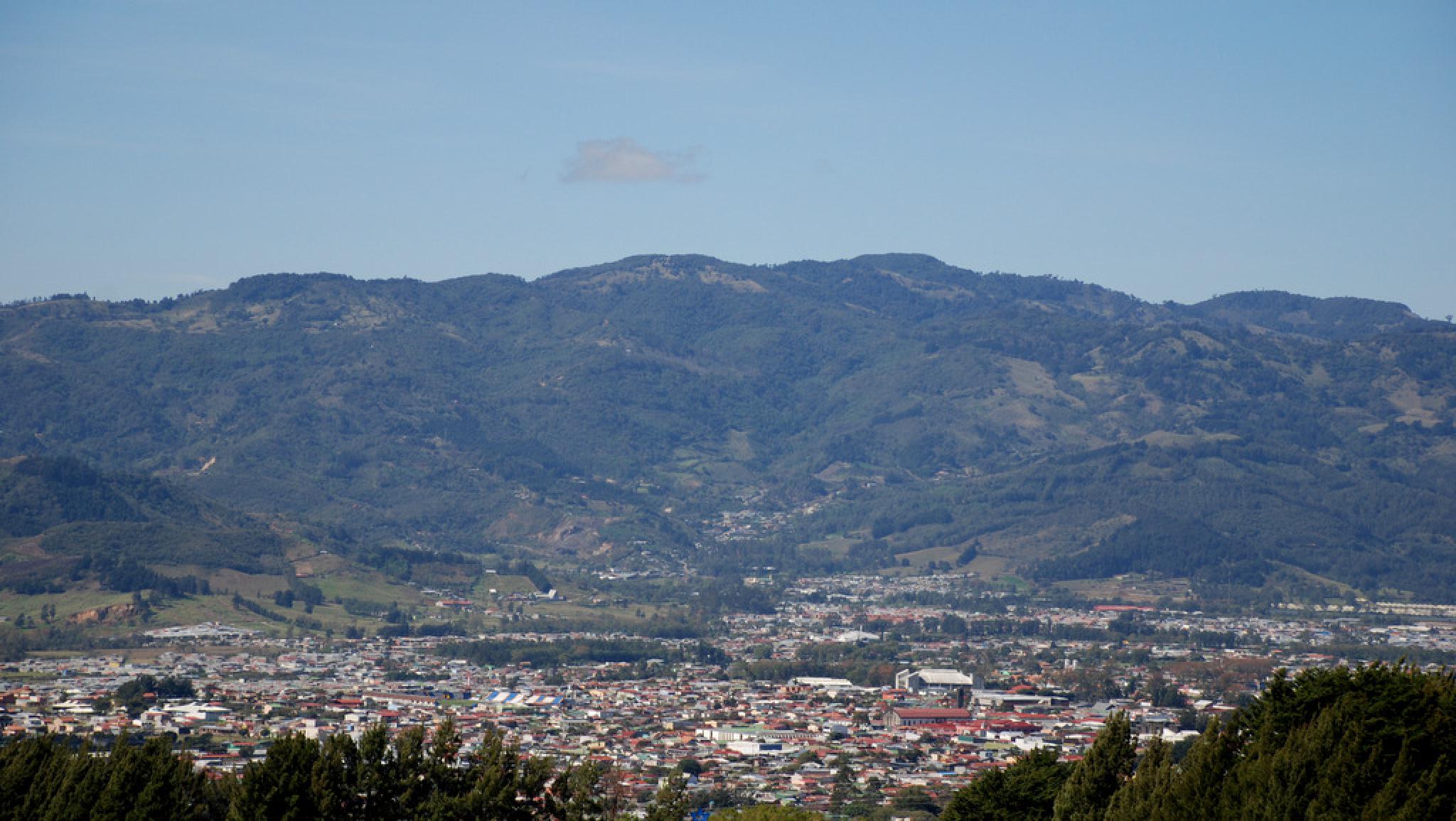 Cartago Costa Rica Map