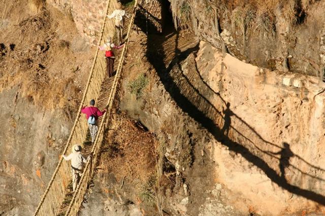 Inca Rope Bridge Qeswachaka - Cusco, Peru | Anywhere