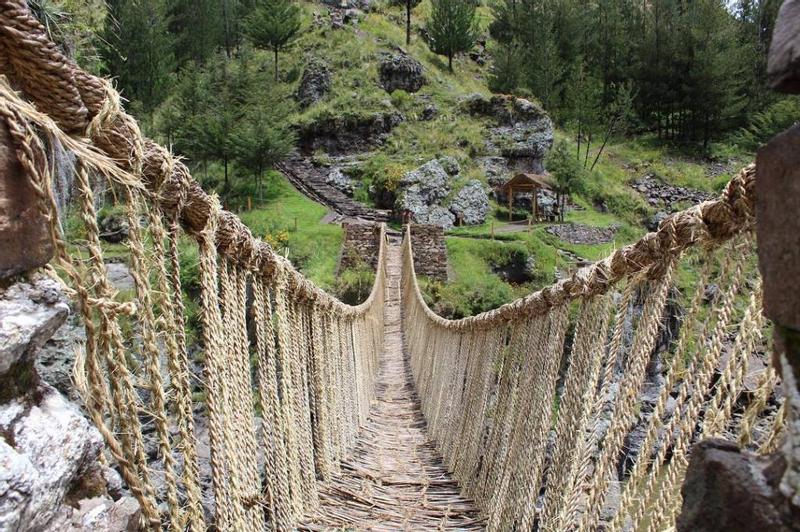 Inca Rope Bridge Qeswachaka - Cusco, Peru | Anywhere