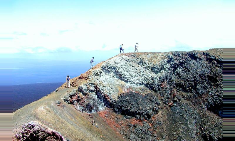 Sierra Negra, Chico Volcano Tour — Isabela Island, Ecuador
